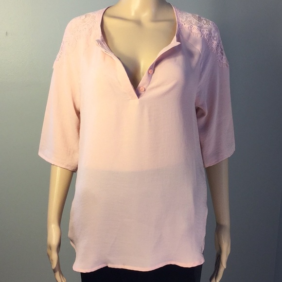 Joe Fresh | Tops | Joe Fresh Babypink 34sleeve Tunic New Wo Tags | Poshmark